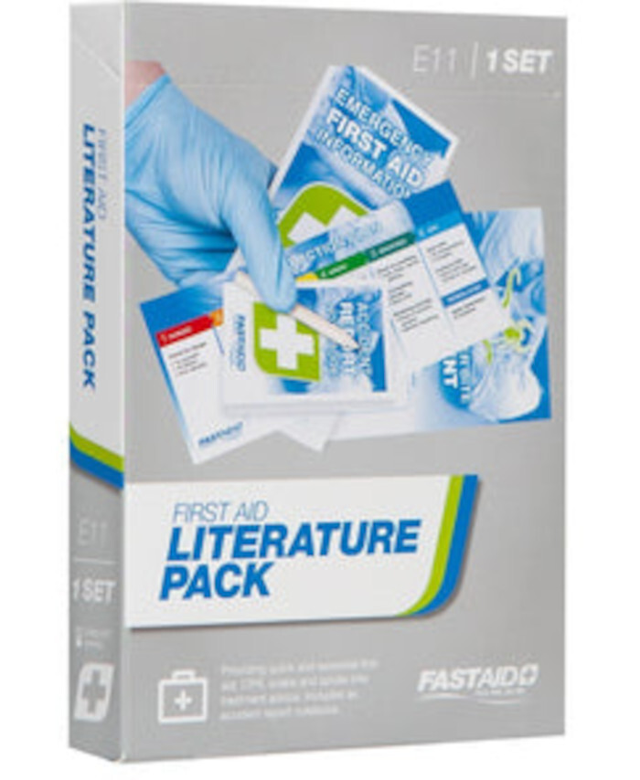 FIRST AID LITERATURE PACK, FIRST AID BOOKLET, CPR GUIDE, SNAKE AND ...