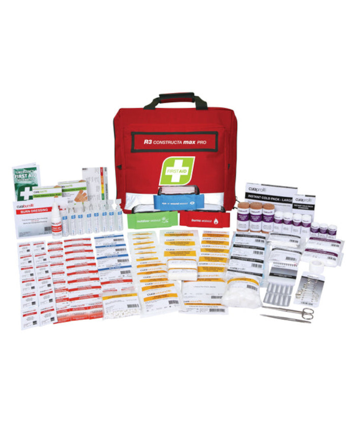 First Aid Kit, R3, Constructa Max Pro Kit, Soft Pack - FastAid